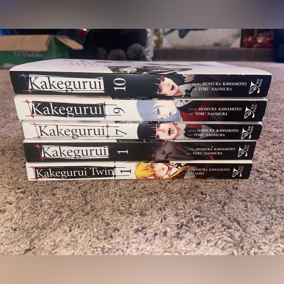 Other | Rare Lot Of 5 Kakegurui Manga Books 1 7 9 1 And Twin Vol 1 ...